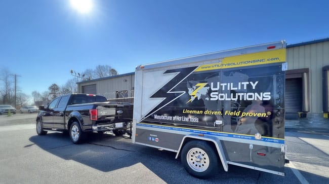 Tool Demonstration Trailers | Utility Solutions Inc.